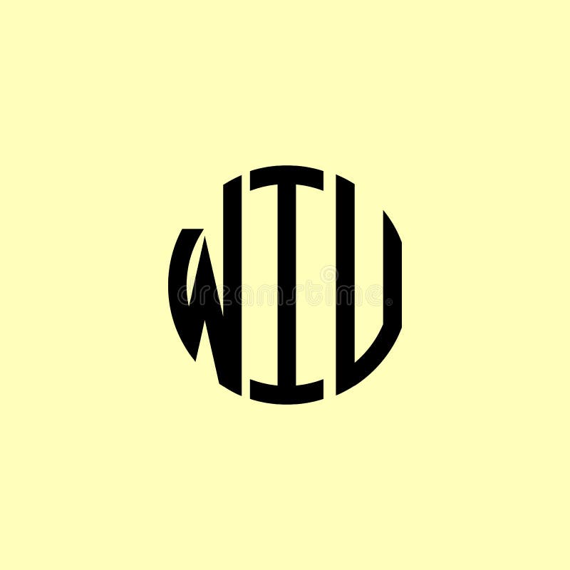 Letters Wiu Logo Stock Illustrations – 7 Letters Wiu Logo Stock ...