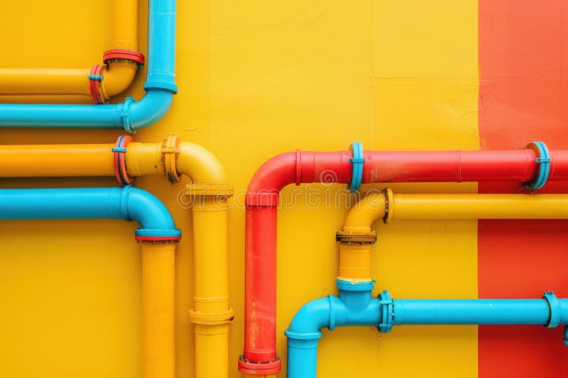 Creative Sales Pipeline Visualization on a Vibrant Wall Featuring ...