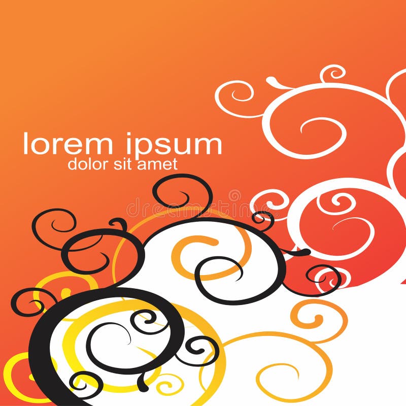 Creative Sample Design Abstract Background Stock Vector - Illustration ...