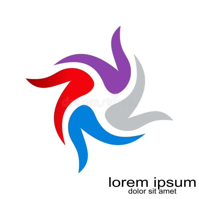 Creative Sample Design Circle Logo Vector Stock Vector - Illustration ...