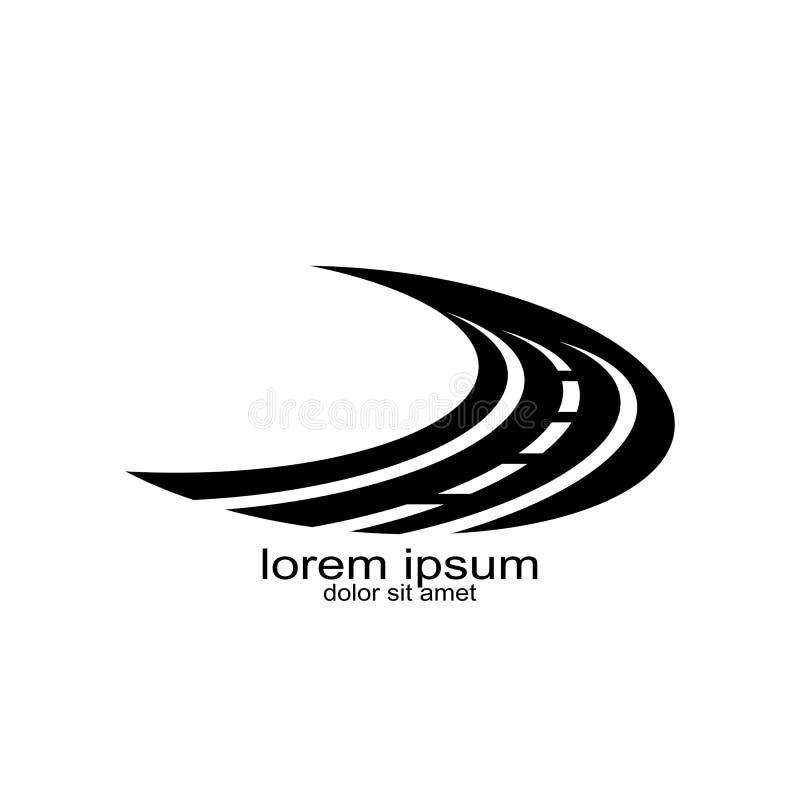 Street Logo Design Trasportation Stock Vector - Illustration of ...