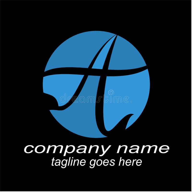 Creative Design Letter a Logo Graphic Resourced Stock Vector ...