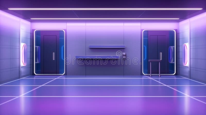 A Modern Abstract Room Background Nurtures Artistic Inspiration Stock ...