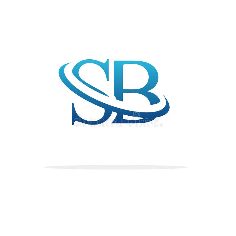 Creative SB Logo Icon Design Stock Vector - Illustration of format ...