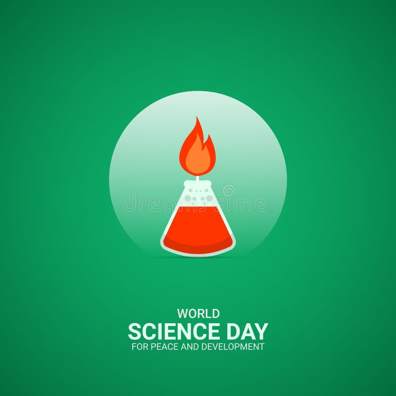Creative Science Day Ads Design. World Science Day for Peace and ...