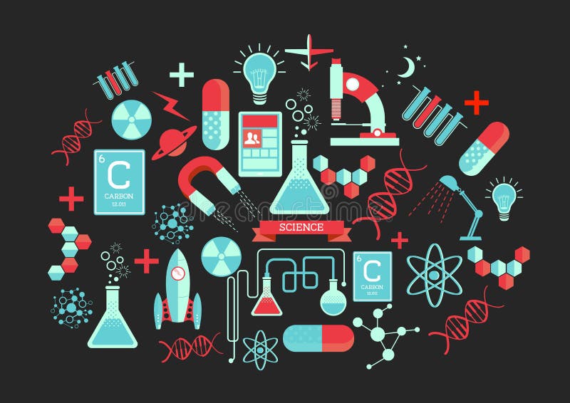 Science Infographics of Different Areas Stock Vector - Illustration of ...