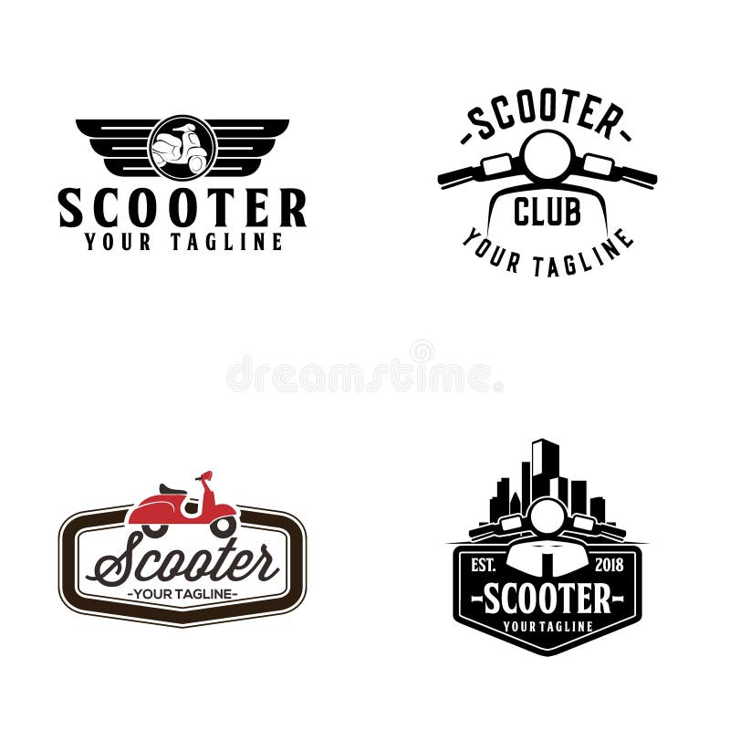 Scooter Logo Stock Illustrations – 13,892 Scooter Logo Stock ...
