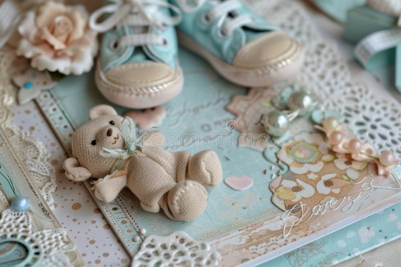 Creative Scrapbook Page, Various Themes and Styles, Featuring Unique ...