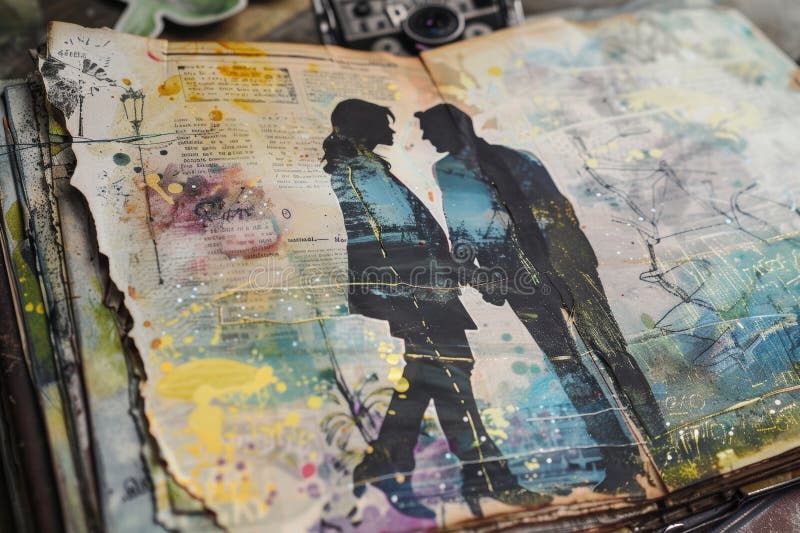 Creative Scrapbook Page, Various Themes and Styles, Featuring Unique ...