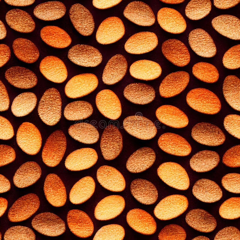 Creative Seamless Pattern of Pebble, Cobbled Wall or Floor Surface ...