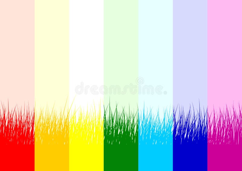 Creative Seamless Rainbow Background Stock Vector - Illustration of ...
