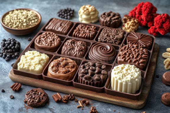 A Creative Set of Chocolate Plastic Molds in Fun Shapes Ready for Use ...