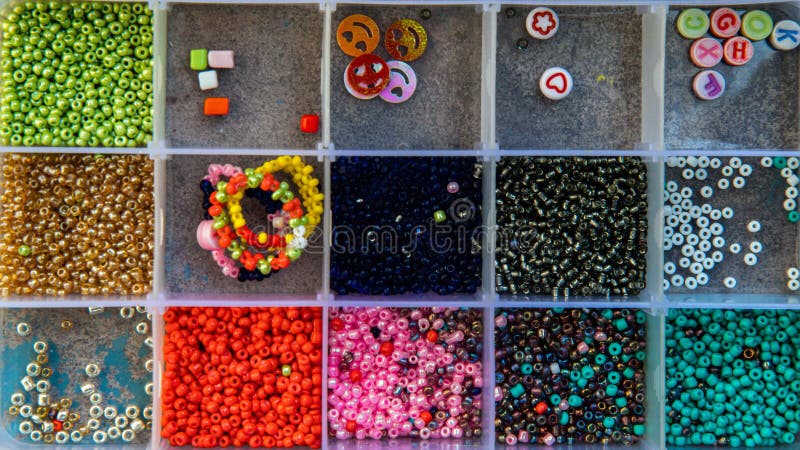 A Creative Set of Various Beautiful Sewing Handmade Materials .beads ...