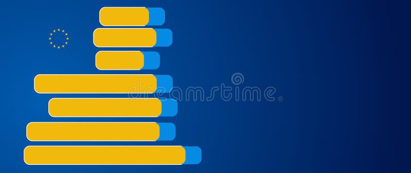 Creative Shape of the Map of the European Union EU Europe Background ...