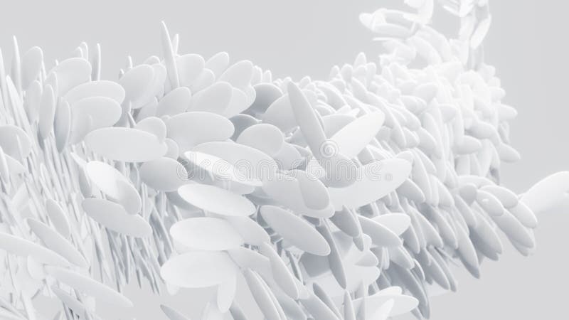 3d-rendering Creative Shapes Conceptual Background. Abstract Wallpaper. Stock Illustration ...