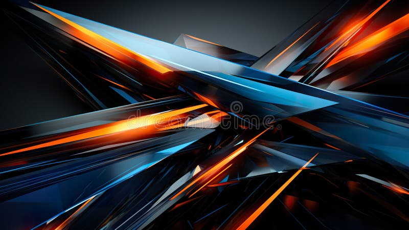 Creative Sharp Triangle Background, Geometry Design Pattern, Abstract ...