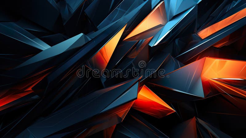 Creative Sharp Triangle Background, Geometry Design Pattern, Abstract ...