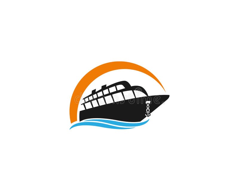 Creative Ship Design Concept Stock Vector - Illustration of font, logo ...