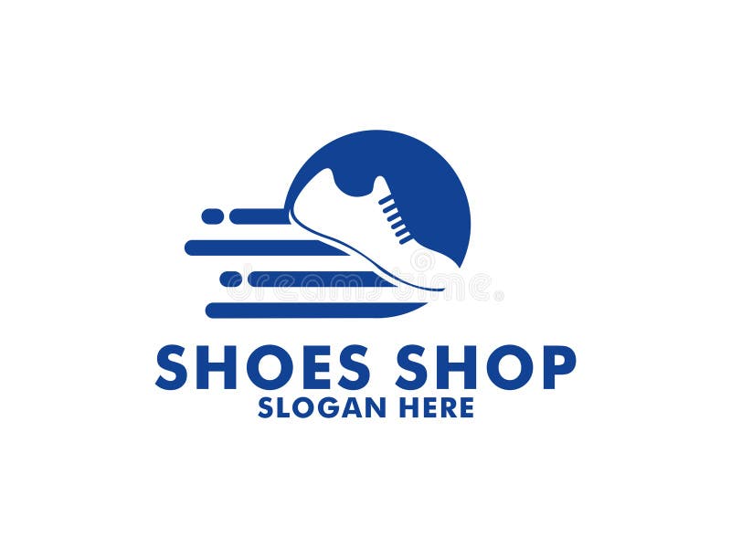 Shoes Speed Running Logo Vector Design, Shoes Logo Vector Stock Vector ...