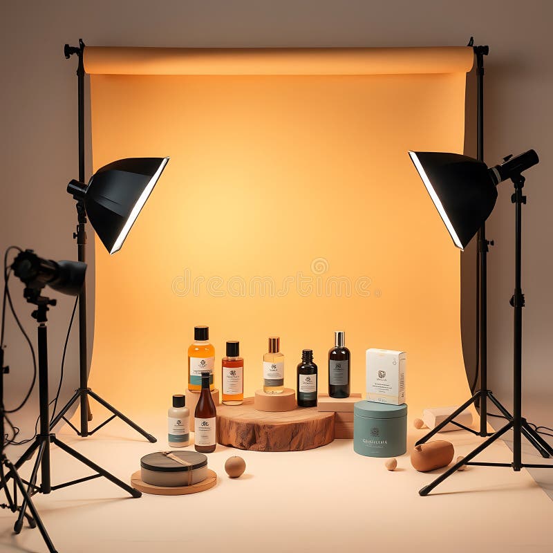 A Creative Shoot with a Photographer Using Mixed Lighting Setups To ...