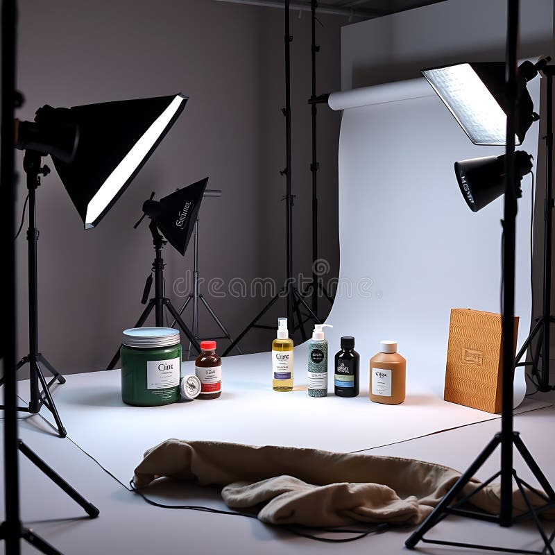 A Creative Shoot with a Photographer Using Mixed Lighting Setups To ...