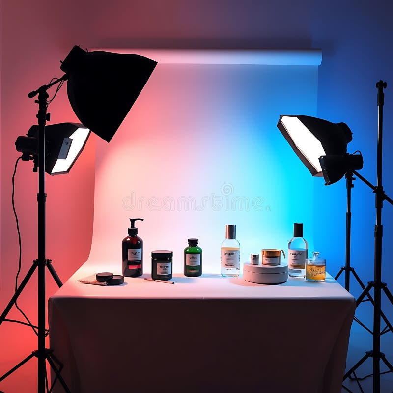 A Creative Shoot with a Photographer Using Mixed Lighting Setups To ...