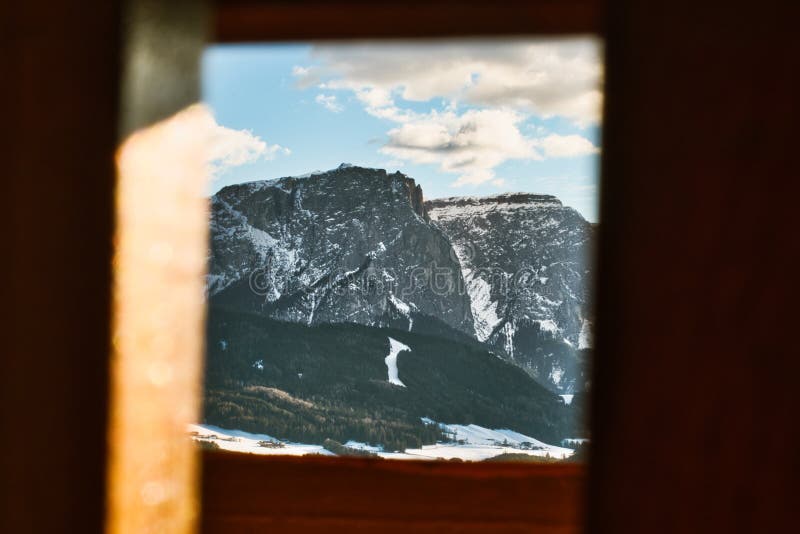 Creative Shot from a Mountain Stock Photo - Image of autumn, remote ...