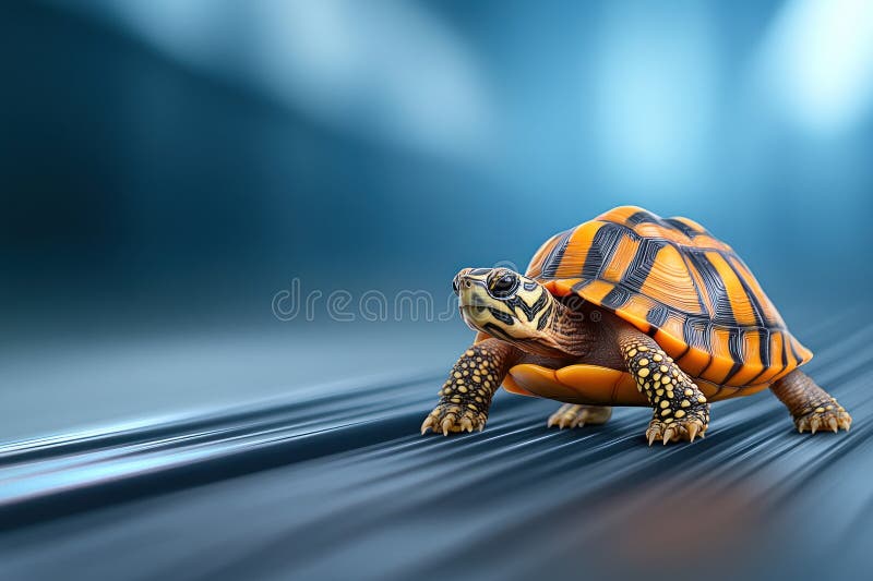 A Creative Shot of Turtle with High Tech Racing Elements, Showcasing ...