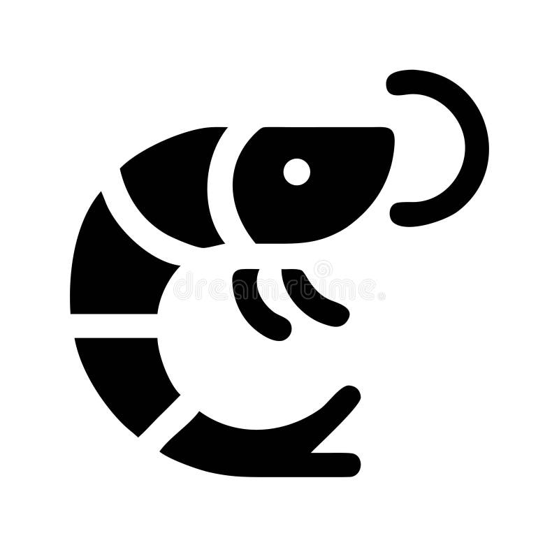 Creative Shrimp or Prawn Logo Ideas in Vector Format Stock Illustration ...