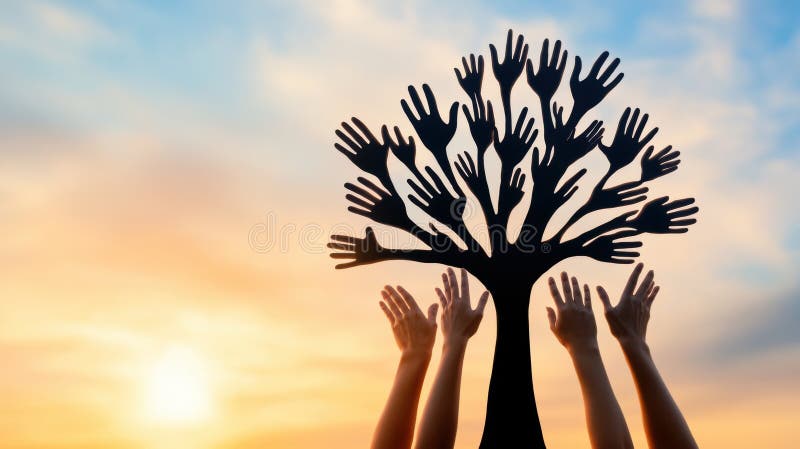 519 Silhouette Hands Reaching Sky Stock Photos - Free & Royalty-Free ...