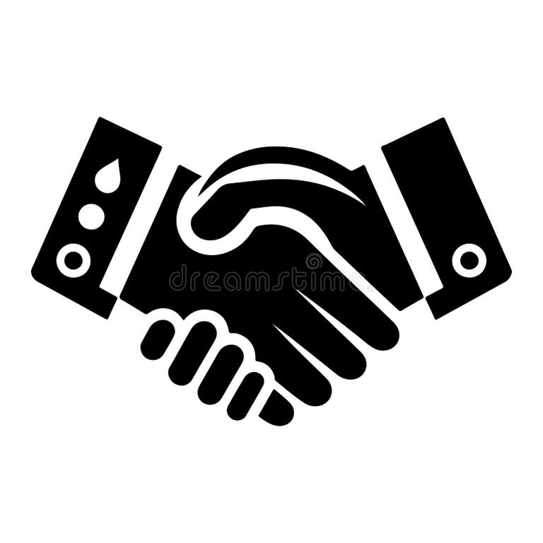 Handshaking Logo Stock Illustrations – 701 Handshaking Logo Stock ...