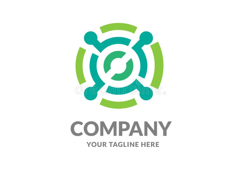 Circle Link Connection stock vector. Illustration of connected - 104761171