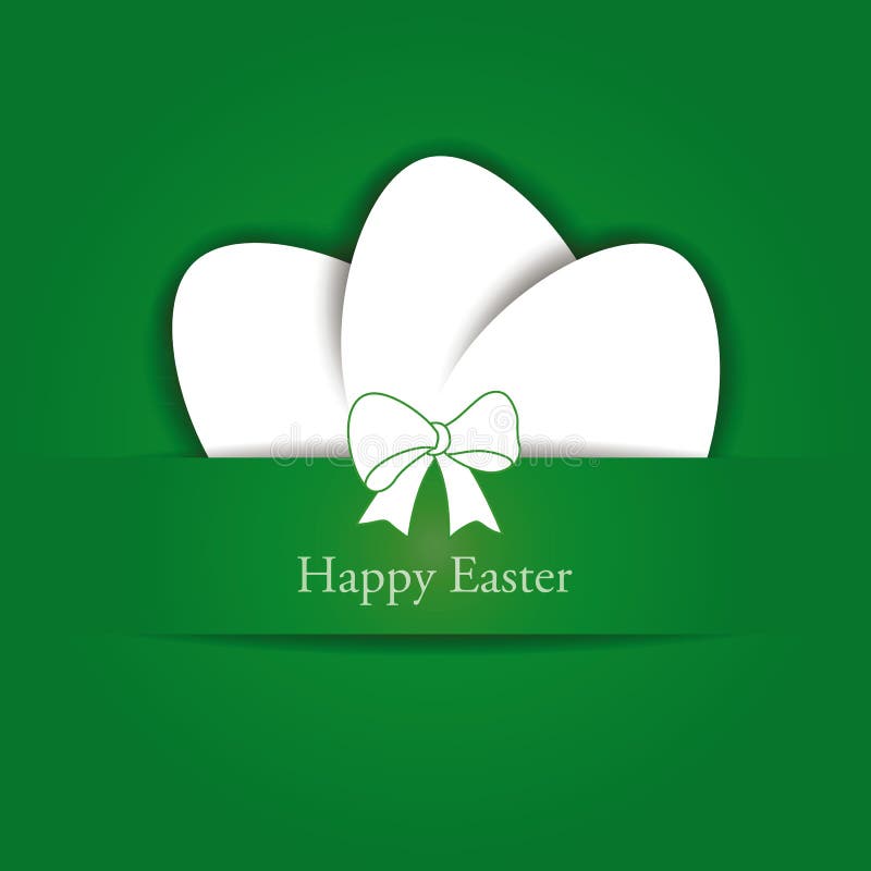 Creative Simple Background on Easter Stock Vector - Illustration of ...