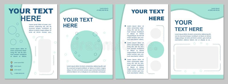 Creative Simple Brochure Template in Modern Design Stock Vector ...