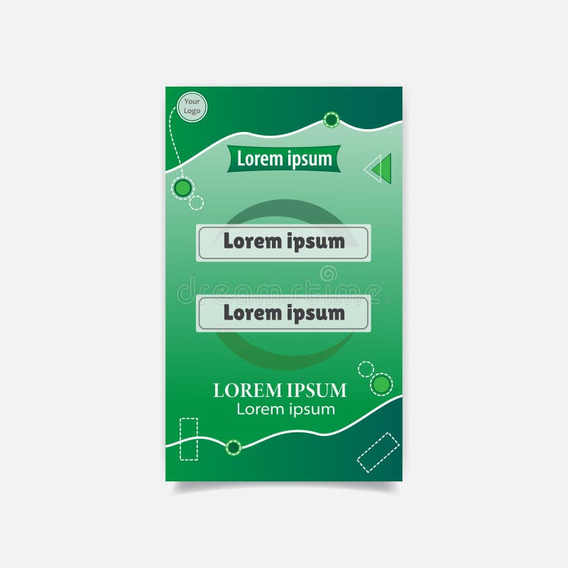 Creative Simple Idea Card Design Vector Template.Id Card with Set of ...