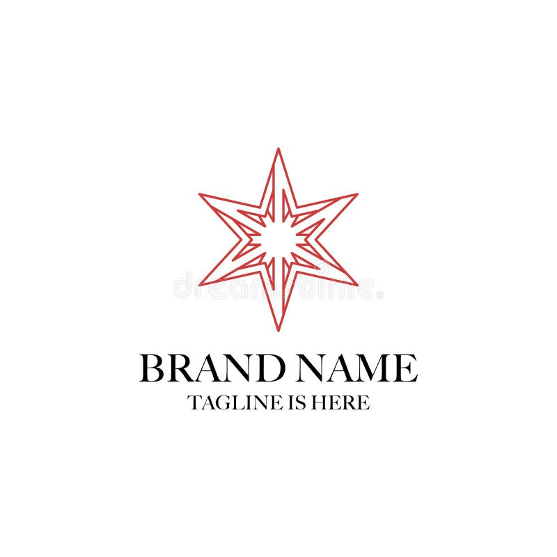 Six Star Logo Stock Illustrations – 704 Six Star Logo Stock ...
