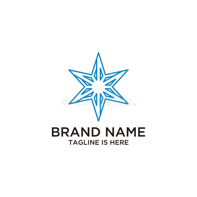 Six Star Logo Stock Illustrations – 1,138 Six Star Logo Stock ...
