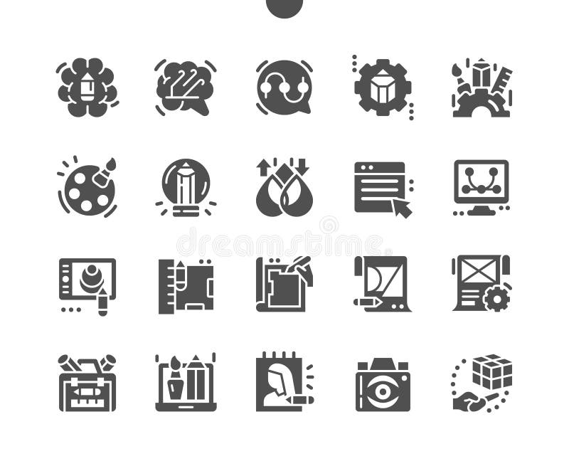 Creative Skills. Plan Development. Creative Process. Stock Vector ...