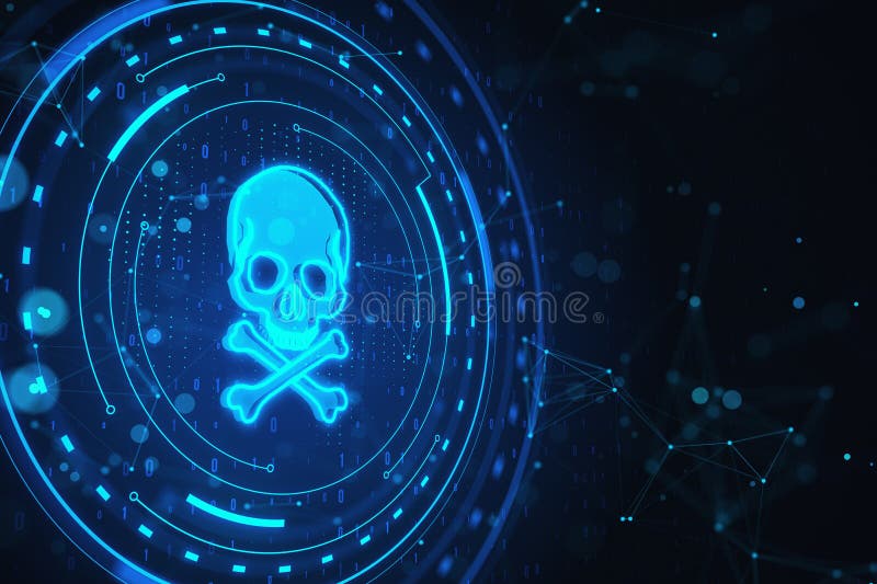 Cyber Pirate Skull Stock Illustrations – 140 Cyber Pirate Skull Stock ...