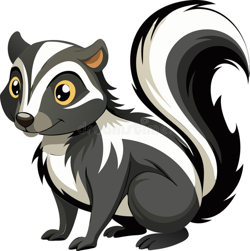 Creative Skunk Vector Design for Unique Wildlife Projects Stock Vector ...