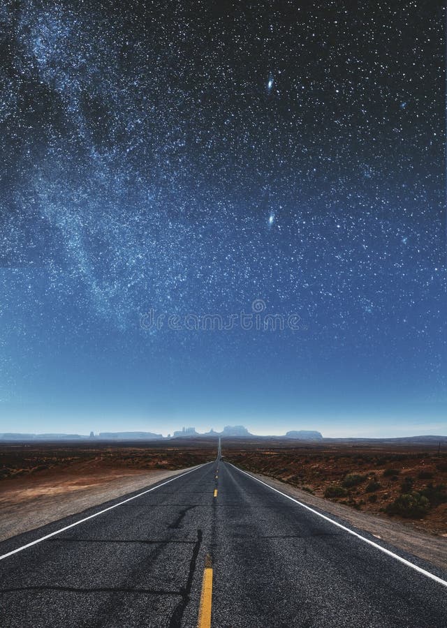 Creative Sky Road Wallpaper Stock Image - Image of creative, outdoor ...