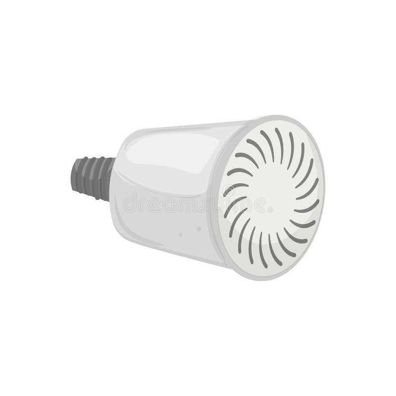 Creative Smart Light Bulb Cartoon Vector Illustration Stock Vector ...