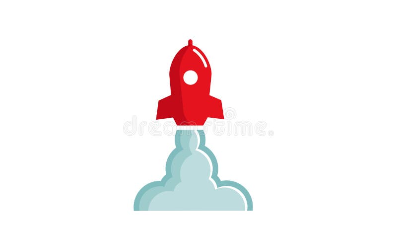 Creative Smart Rocket Letter M Logo Stock Vector - Illustration of ...