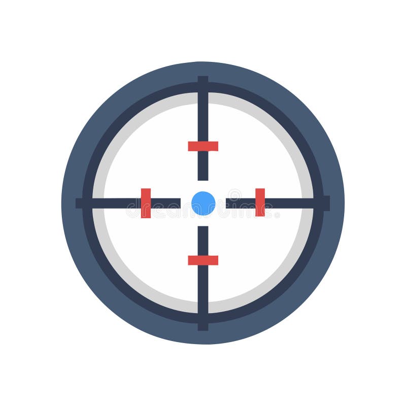 Creative Sniper Scope for Unique Designs Stock Vector - Illustration of ...