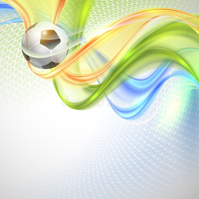 Creative Soccer Vector Design Stock Vector - Illustration of design ...