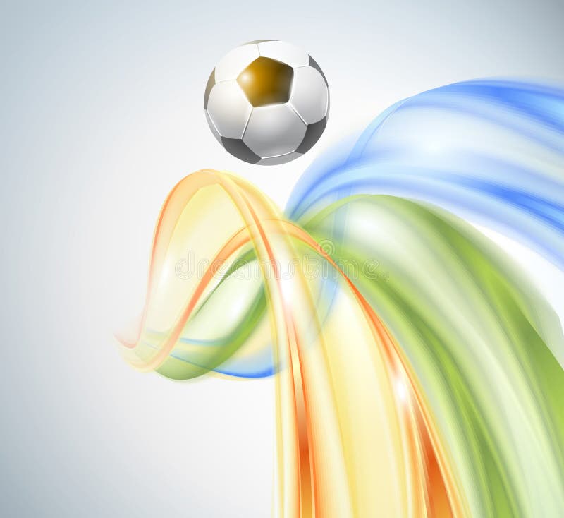Creative Soccer Vector Design Stock Vector - Illustration of idea ...