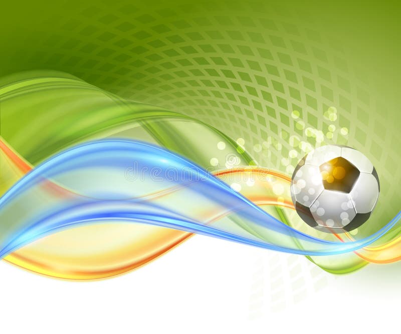 Creative Soccer Vector Design Stock Vector - Illustration of color ...