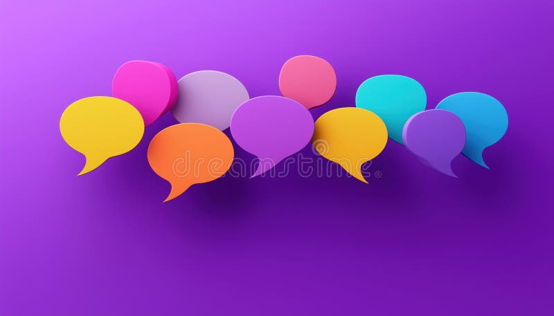 Creative Social Network Communication Stock Image - Image of comment ...