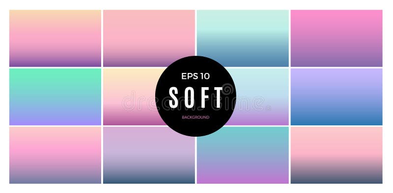 Creative Soft Color Background Design Stock Vector - Illustration of ...