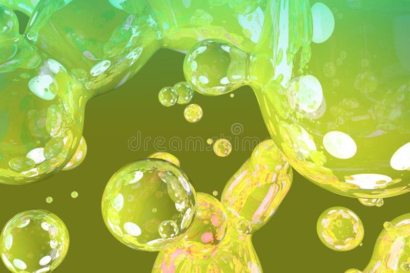 Soap Glossy Bubbles or Liquid Abstract Gradient Texture or Background ...